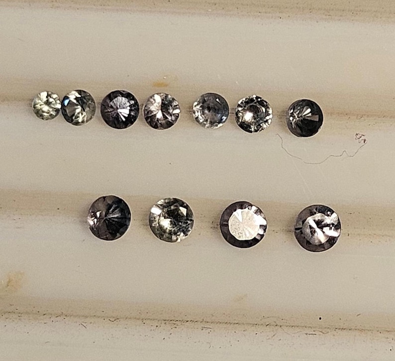 Certified Natural Alexandrite Gemstone, Diamond Cut Round, Color Change ...