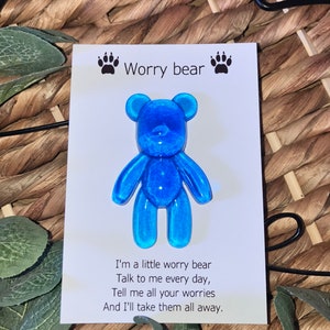 Worry Bear, Bear Hug. Perfect Companion for Anyone Feeling a Bit ...