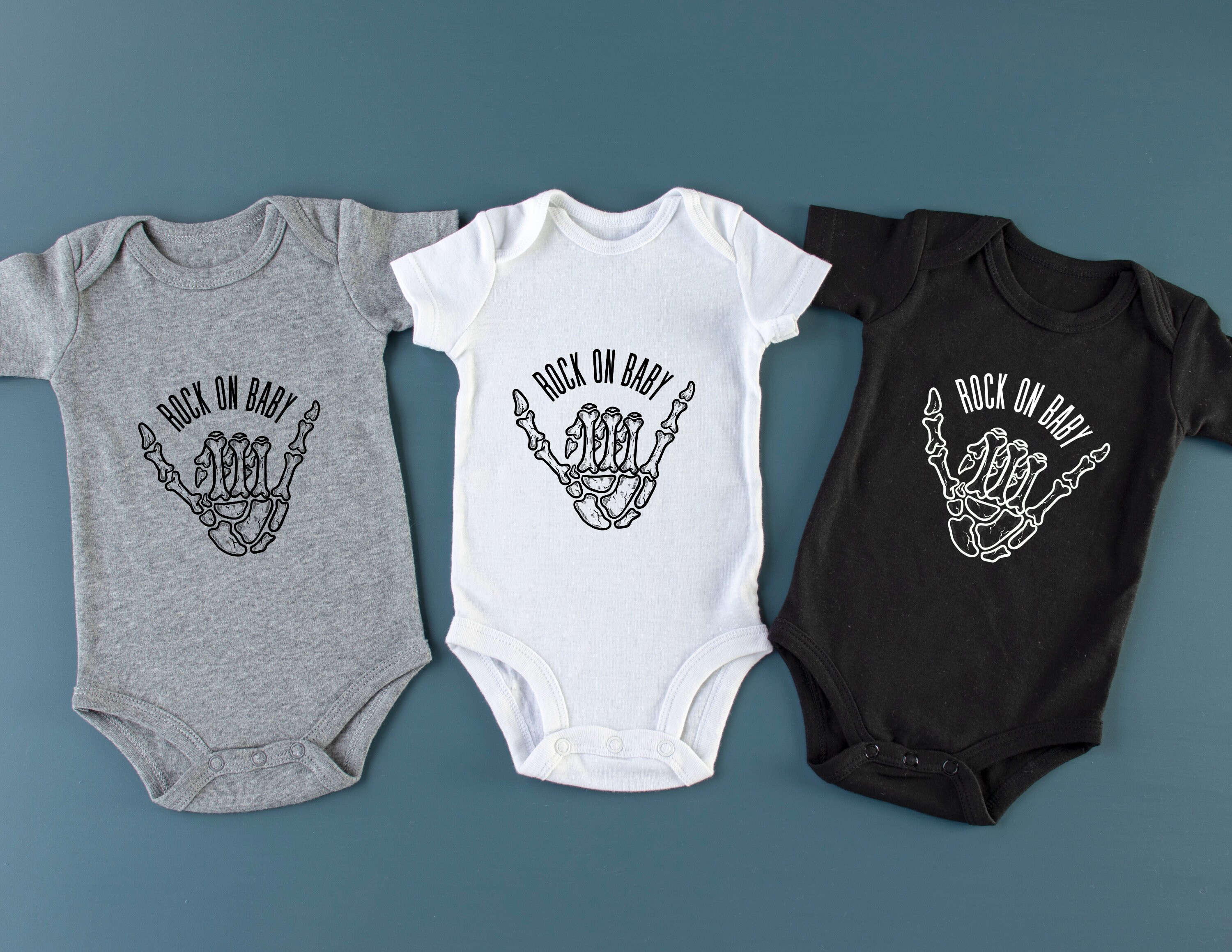 Rock on Baby Design, Rock Design, Instant Download, Digital File, Funky ...