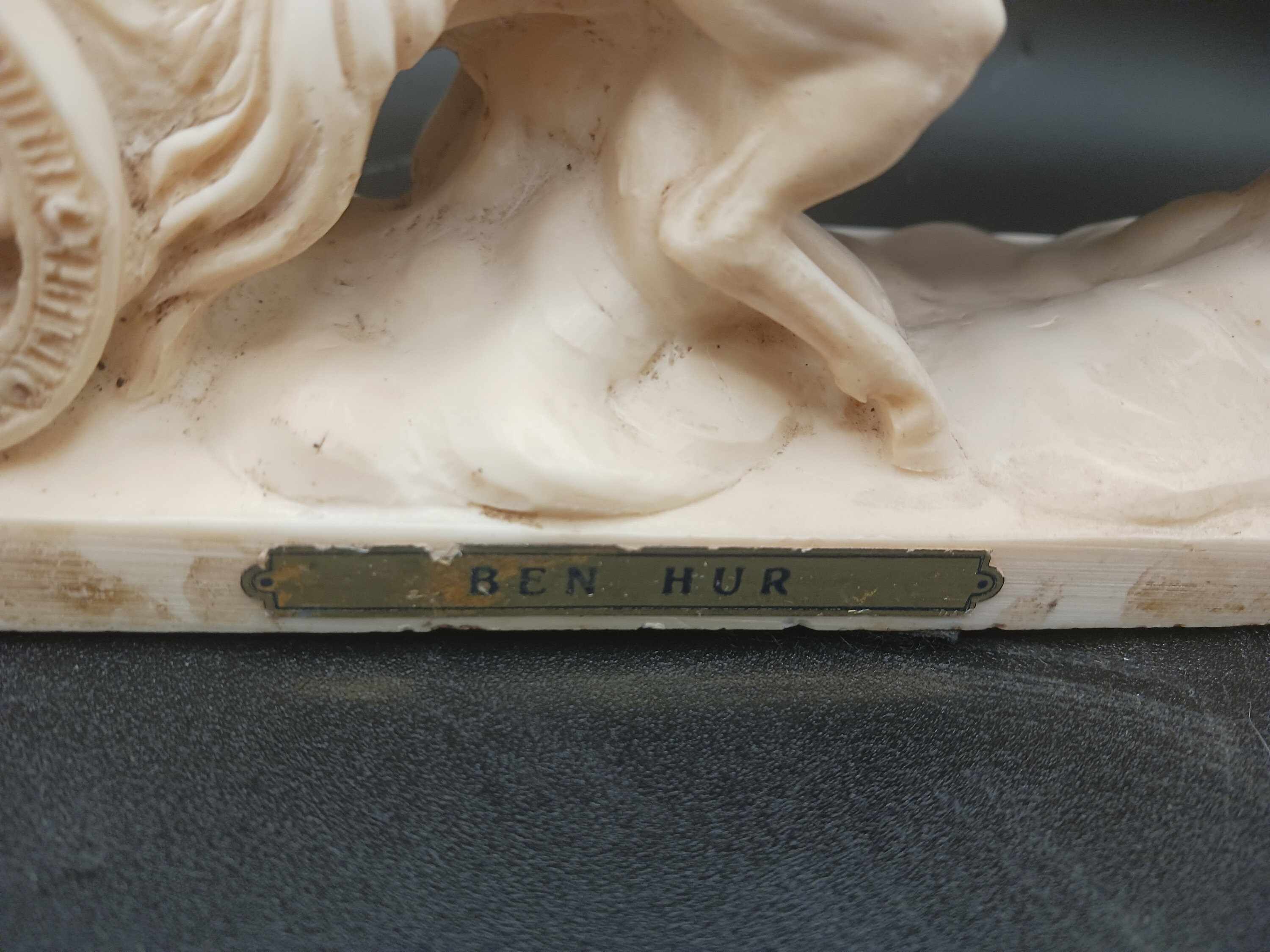 Vintage Ben Hurr A. Santini Statue - Etsy