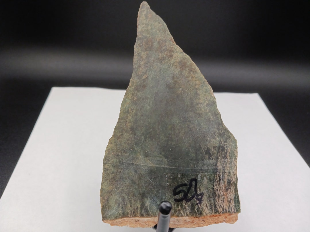 Wyoming Olive Jade Shard High Quality for Jewelry Making - Etsy