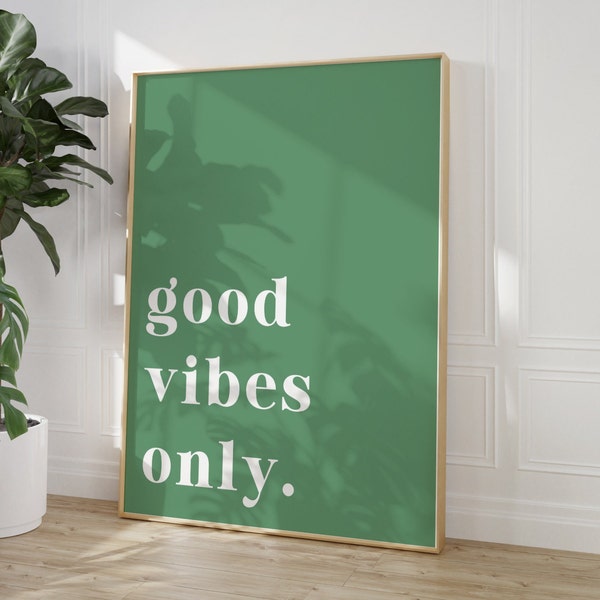 Good Vibes Only - Etsy