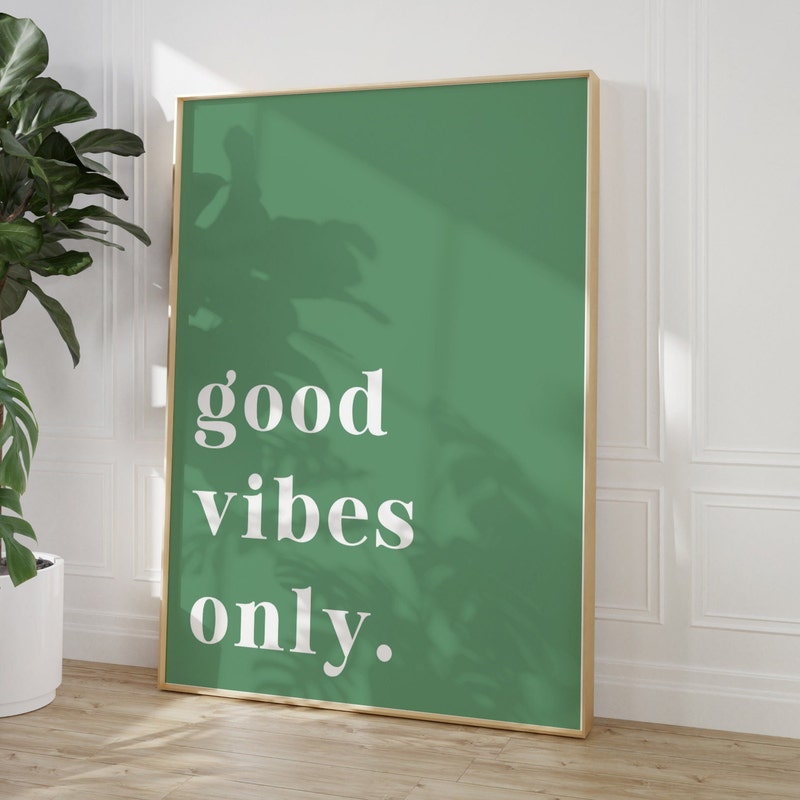 Good Vibes Only - Etsy
