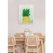 Pineapple Poster, Kitchen Wall Art Print, Tropical Fruit Decor ...
