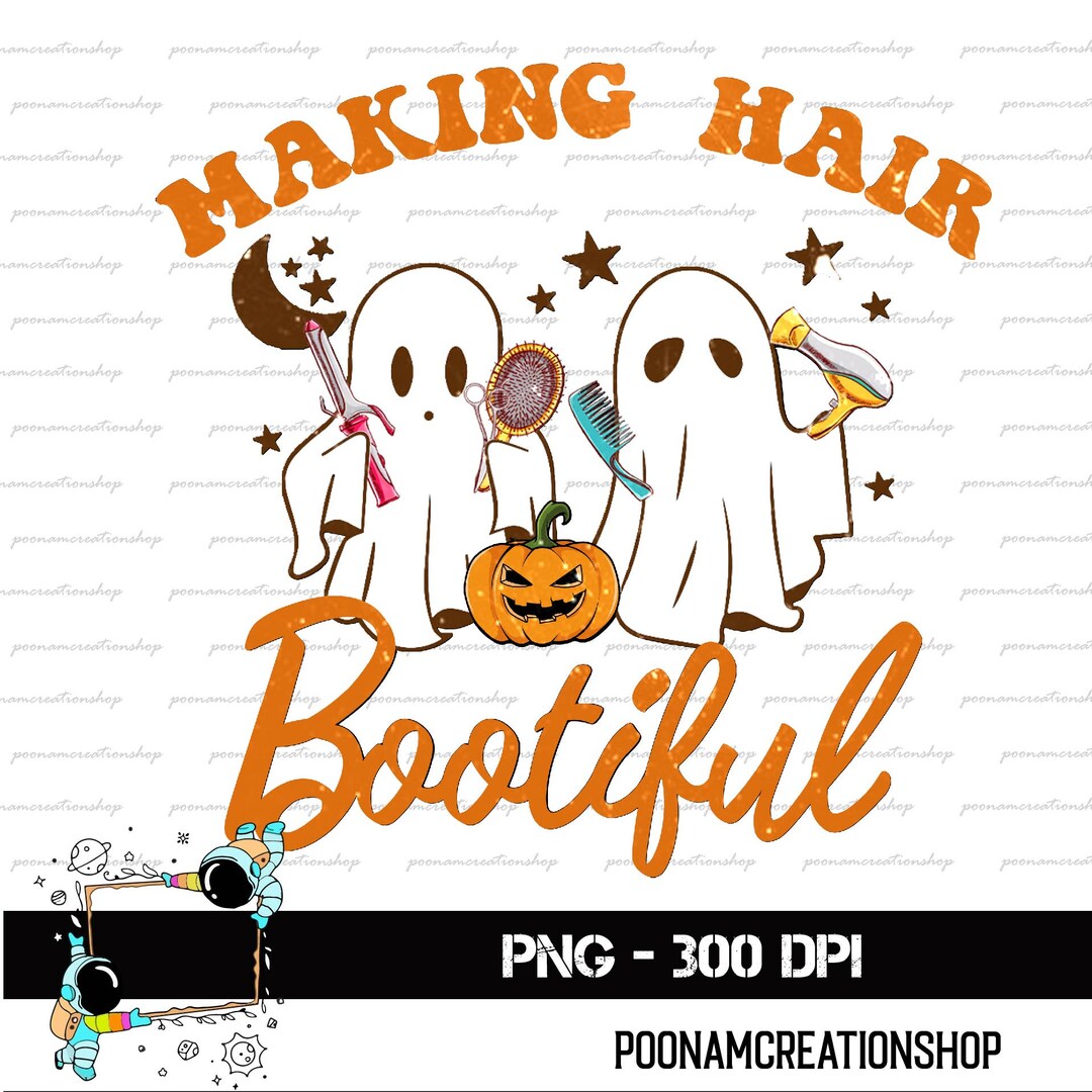 Bootiful Halloween Png, Boojee Ghost Png, and Spooky Pumpkin Png - Etsy