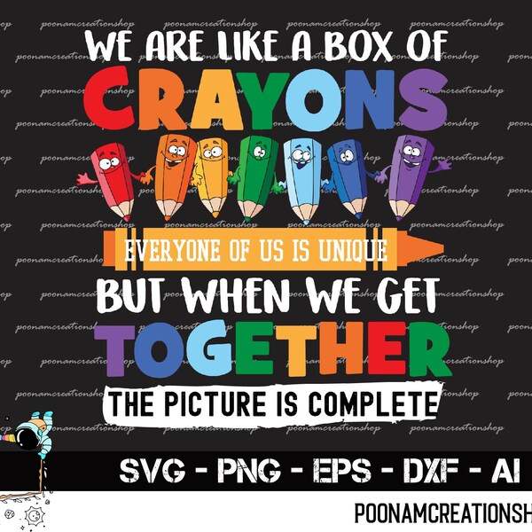 Box of Crayons - Etsy