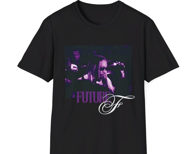 Future Vintage Rap Tee White, Hip Hop Graphic Print T-shirt, Merch T Shirt Future, Oversized ...