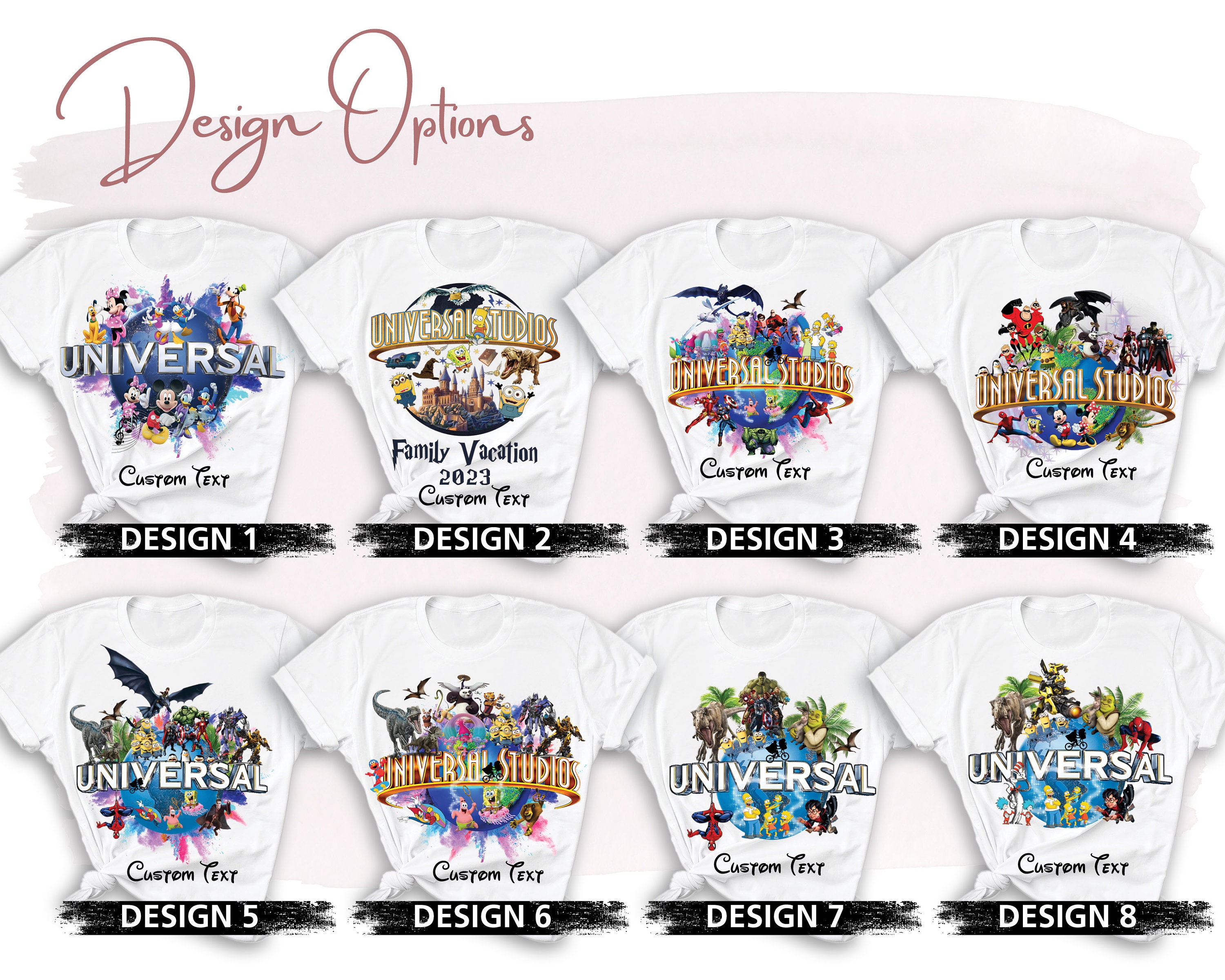 Custom Universal Studios Family Shirt, Universal Studios Trip Shirt ...