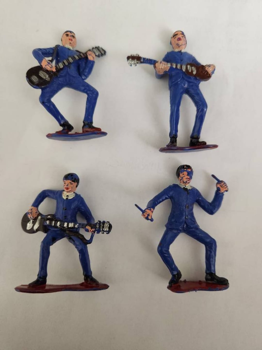 The Beatles 1960's Cake Toppers Set of 4 John Lennon Ringo - Etsy Canada