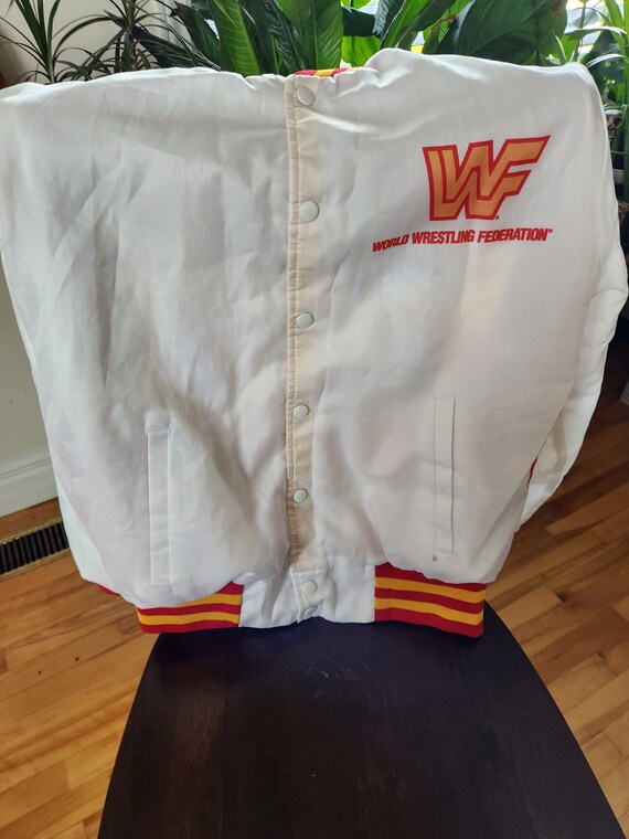 Vintage HULK HOGAN WWF Wrestling Wrestlemania jacket … - Gem