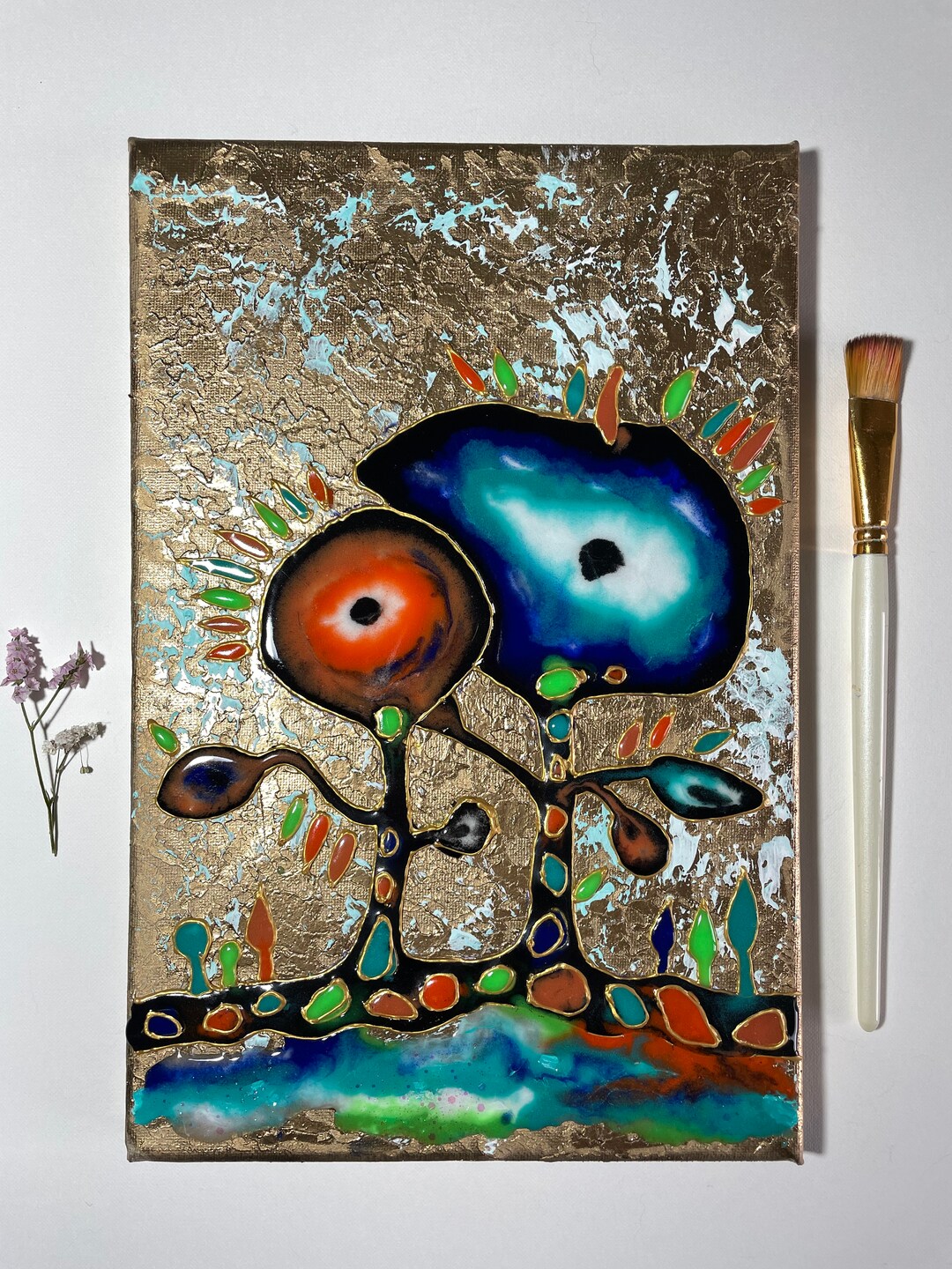 Epoxy Resin Good Luck Tree - Etsy