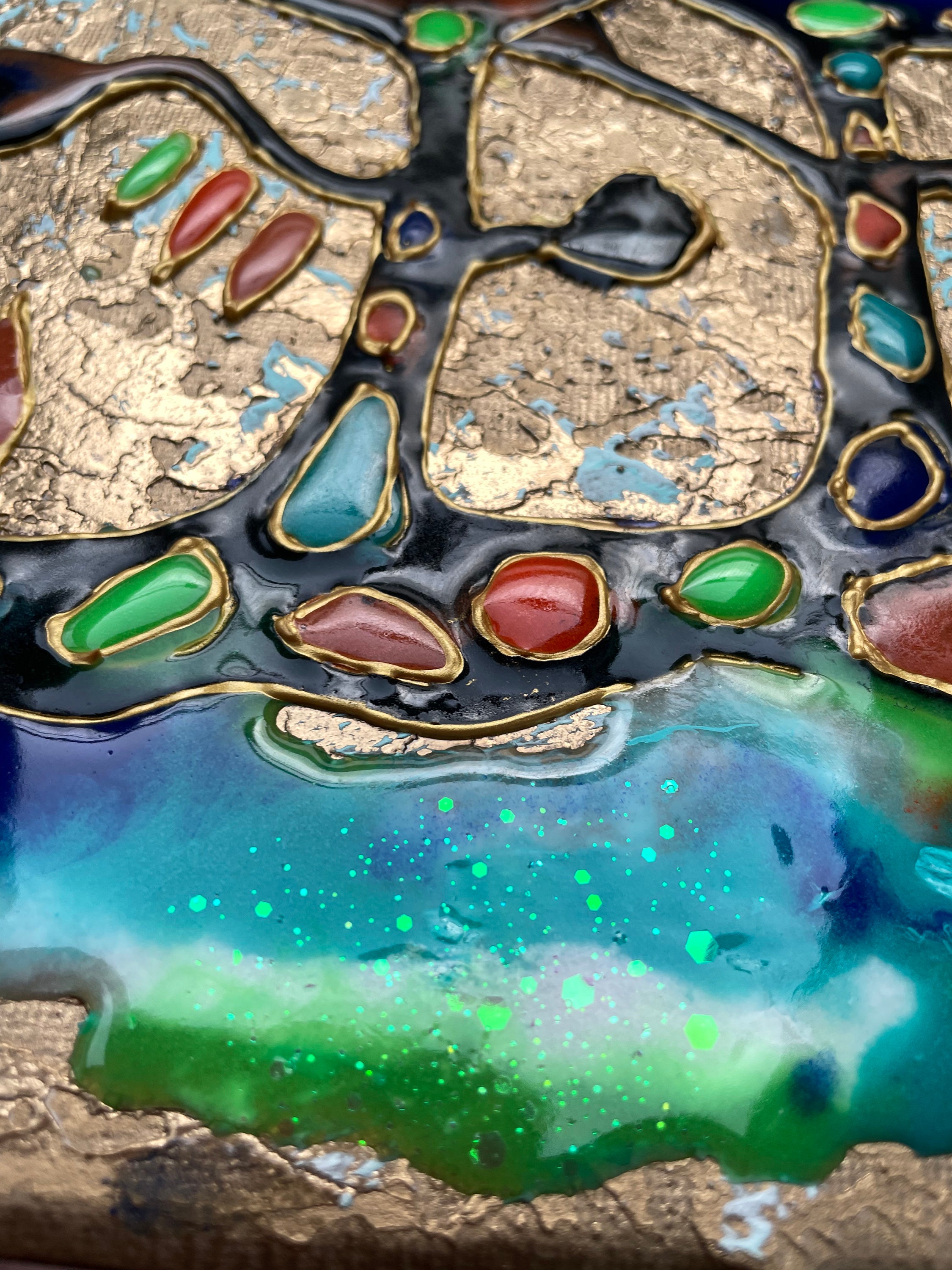 Epoxy Resin Good Luck Tree - Etsy