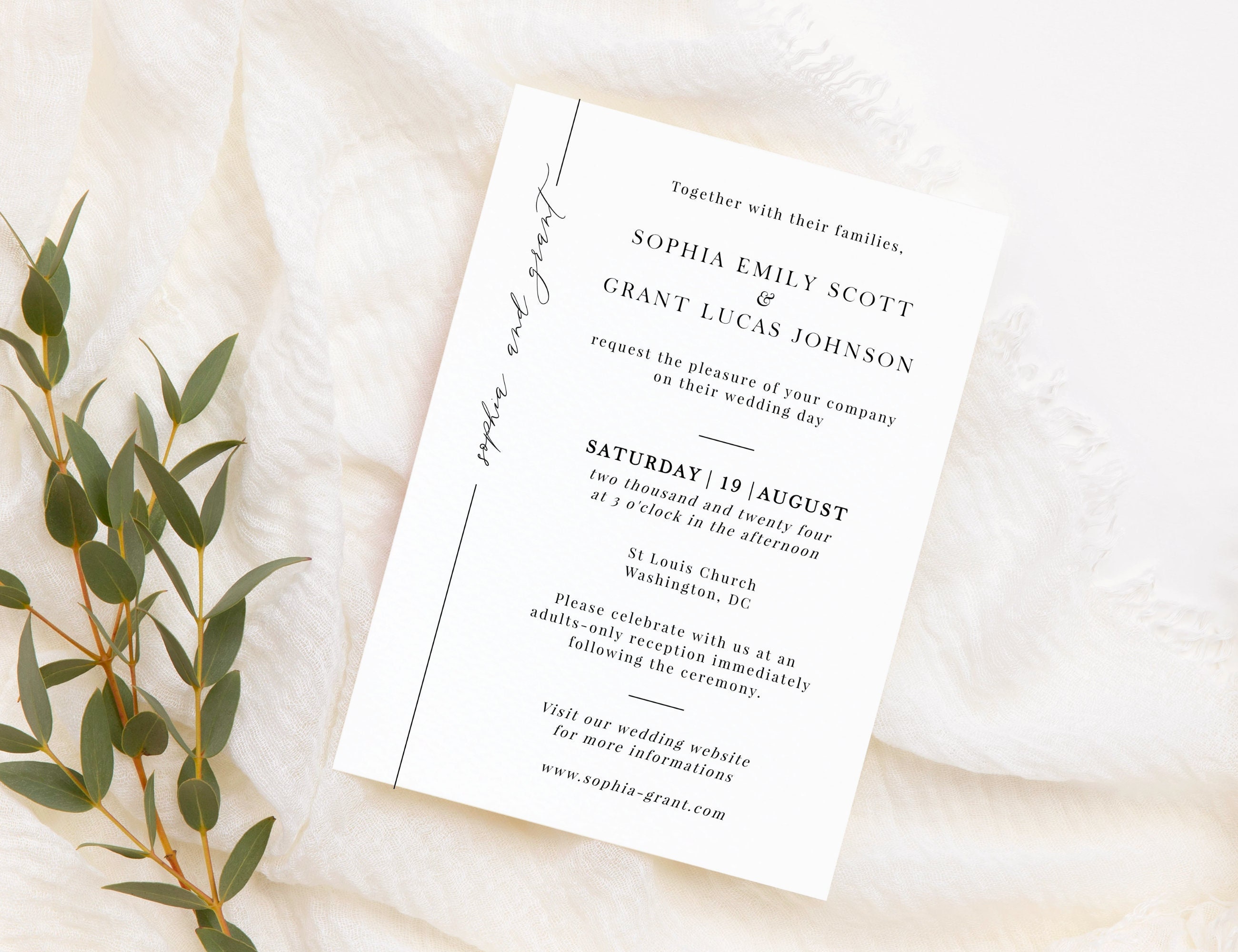 Modern Wedding Invitation Wordings