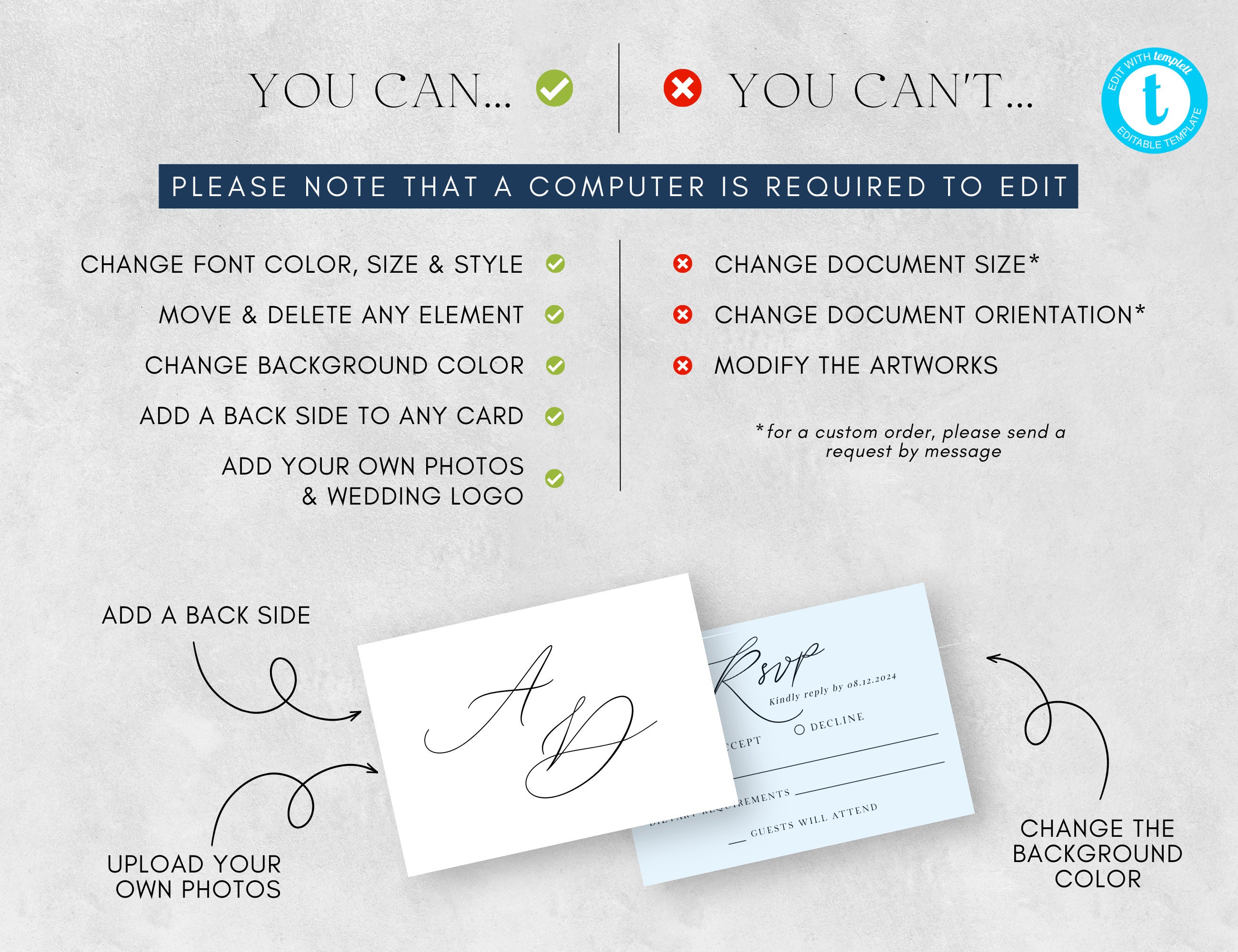 RSVP Wedding Website, RSVP Card With Number of Guests, Reply Card Rsvp ...