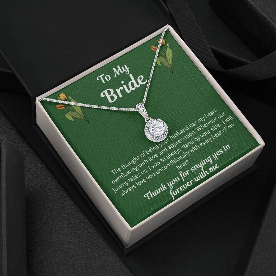 Bride Gift to Bride From Groom, Wife to Be, Future Wife, Fiance ...
