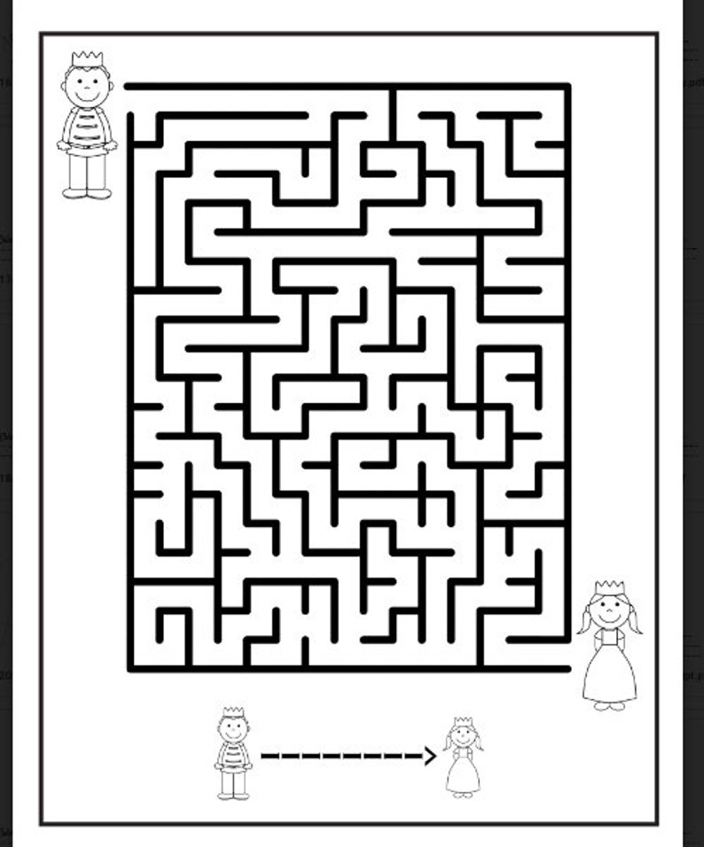 Kids Mazes | Digital Fun Book of Mazes, Travel Fun, Printables ...