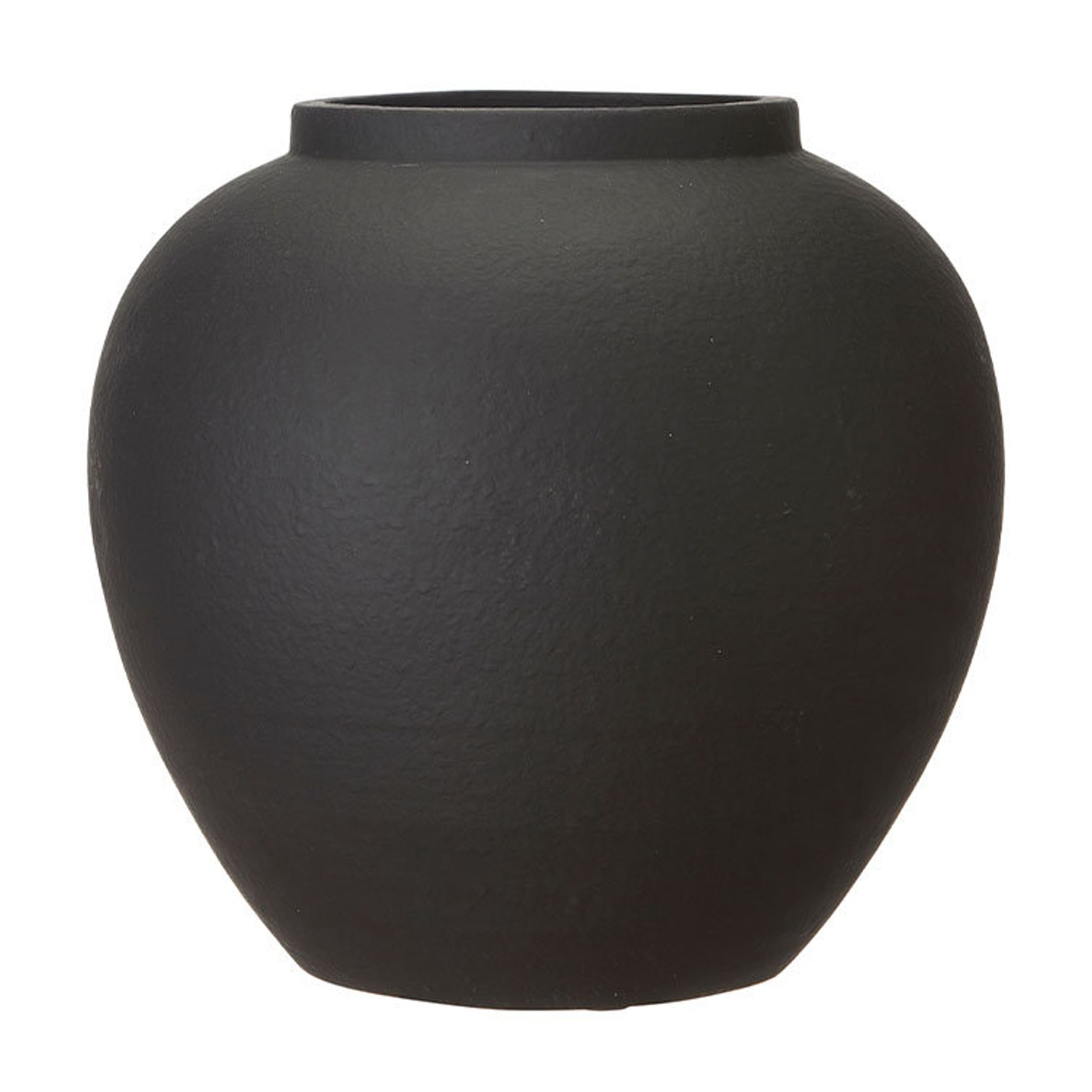 Sleek Black Large Ceramic Plant Pot Modern Scandinavian Home Decor - Etsy