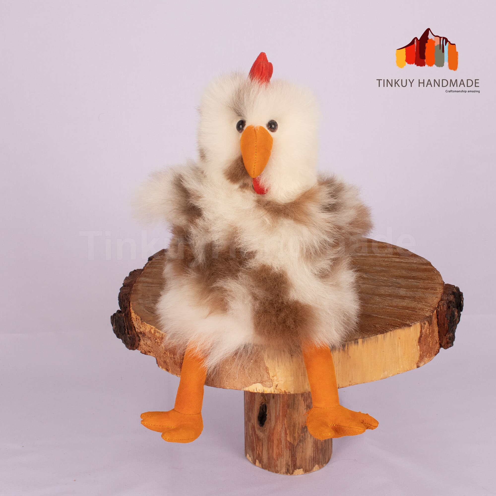 Baby Alpaca Leather Chicken, Beautiful 100% Real Alpaca Fur Toys ...