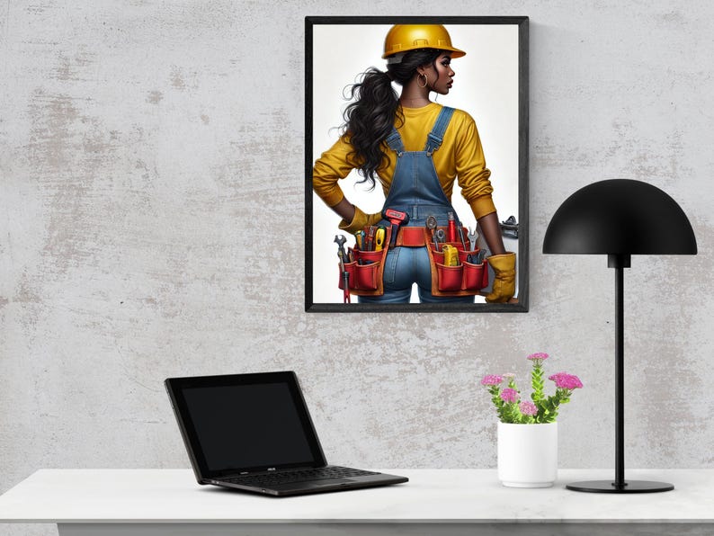 Construction Worker Clipart Bundle PNG Files Builders & Tools ...