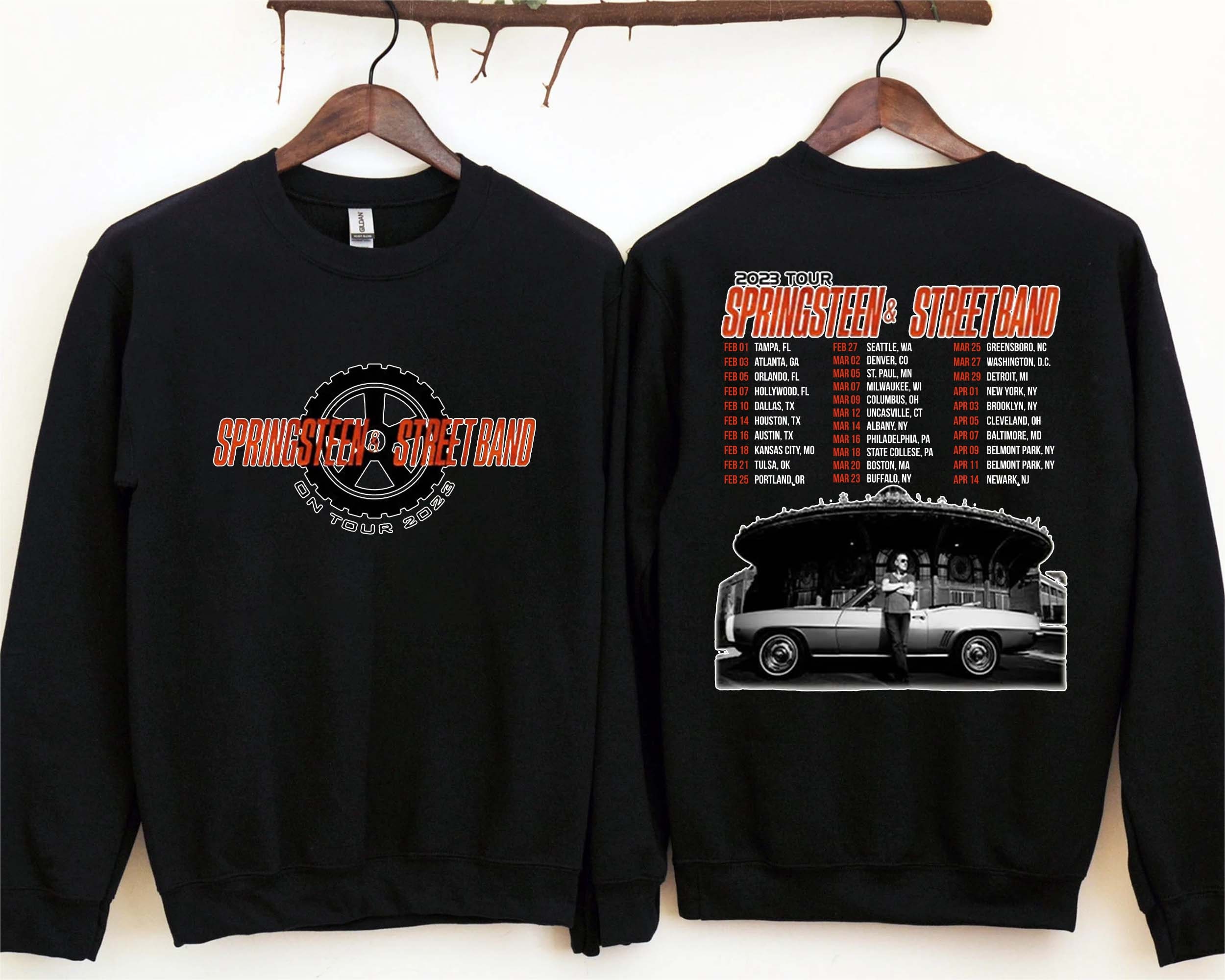 Bruce Springsteen 2023 Tour Shirt, E Street Band Tour, Springsteen Fan ...