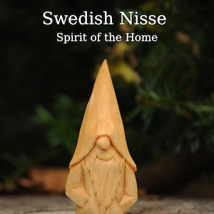 Hand-carved Swedish (gnome) Nisse – Official Numbered Series | Nordic ...
