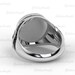 Mercedes-benz Signet Ring: 925 Sterling Silver 3D Logo - Etsy