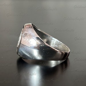 Mercedes Benz Ring, 925 Sterling Silver, Benz Signet Ring, Mercedes ...