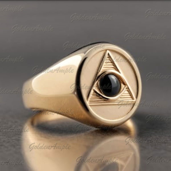 Illuminati Ring - Etsy