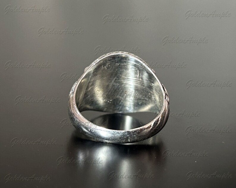 Bahamut Mens Pirate Captain Skull Knife Ring for Men Gothic Punk ...