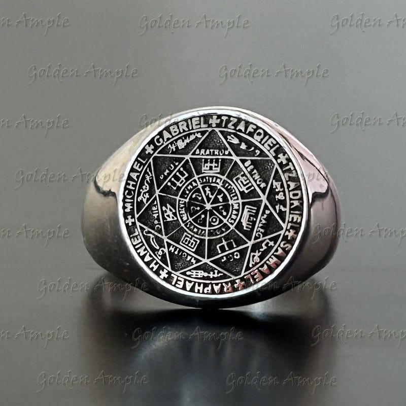 7 Archangel Ring - Etsy