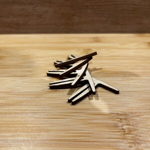 Laser Fixture Set and Honeycomb Bed Pins, Provided in DXF, SVG, and ...