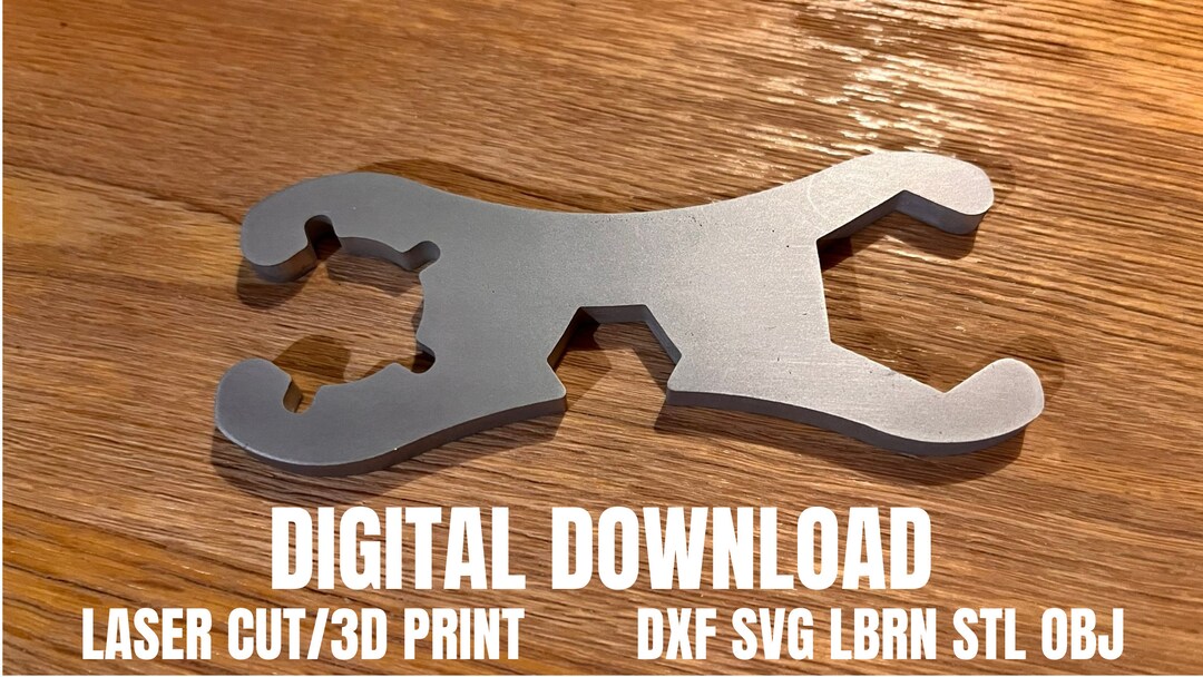File for Gas Cylinder Key Tool - DXF, STL, and 5 Other Files for DIY ...