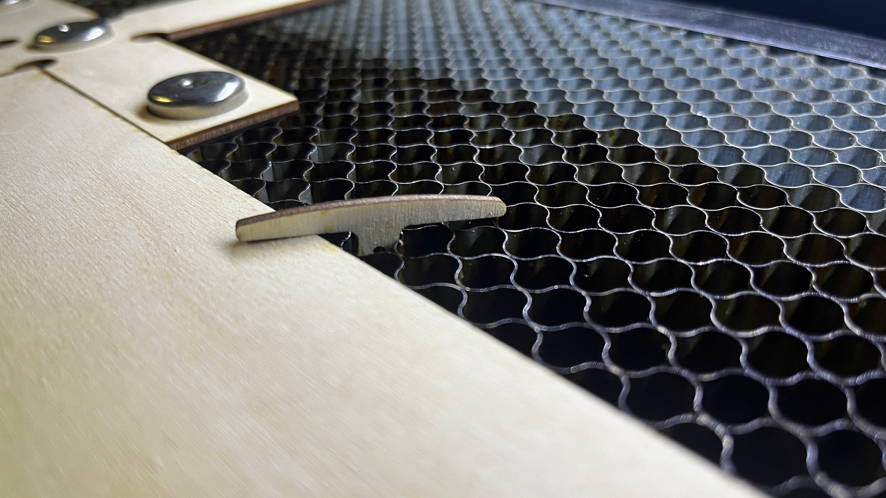 Laser Fixture Set and Honeycomb Bed Pins, Provided in DXF, SVG, and ...