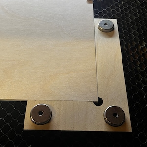 Laser Fixture Set and Honeycomb Bed Pins, Provided in DXF, SVG, and ...