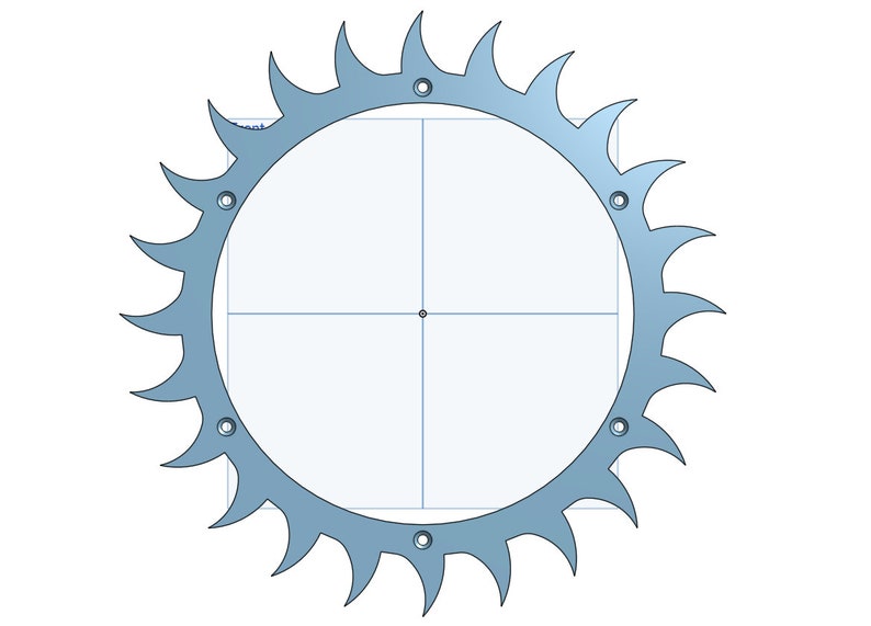 Worx Landroid Spikes for Lasering, Milling, Plasma or Water Jet Cutting ...