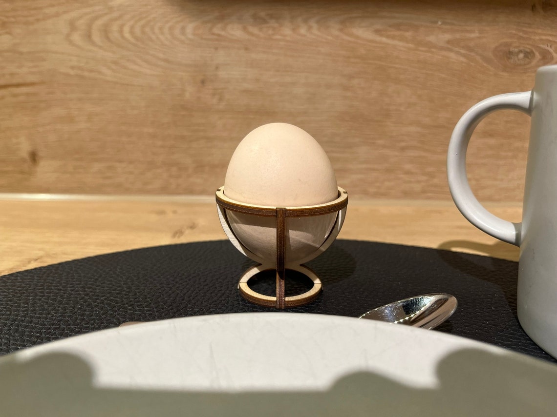 Egg Cup DXF, SVG, AI, and Lightburn File for Laser Cutting, Milling ...