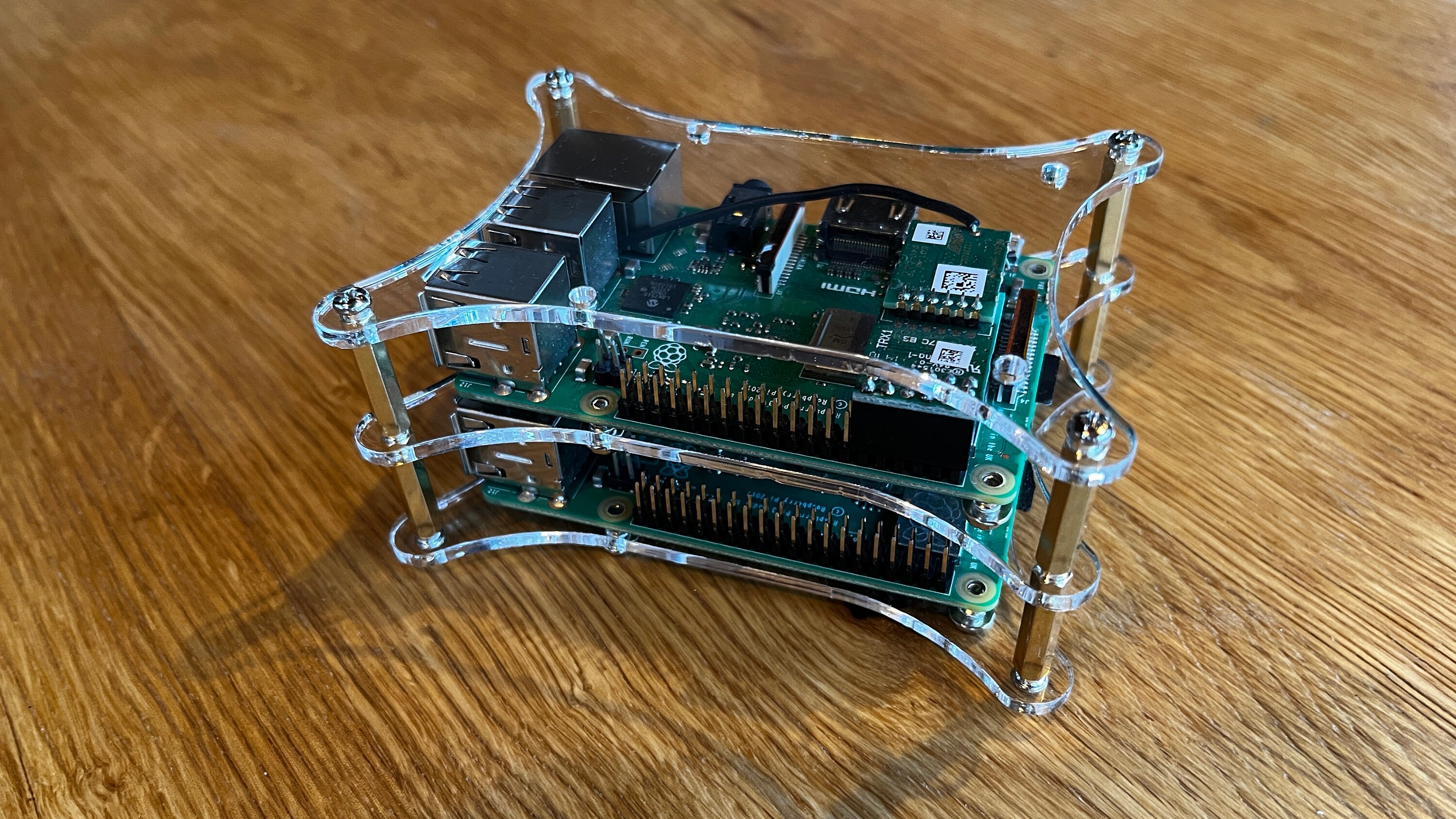 Raspberry Pi Stack Case DXF SVG STL Lightburn Files for - Etsy