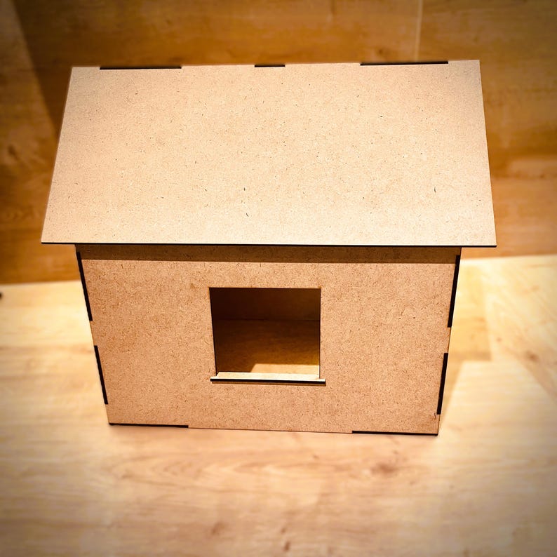 Pet Cabin - DXF, SVG, AI, and Lightburn Files for Laser Cutting, Cnc ...
