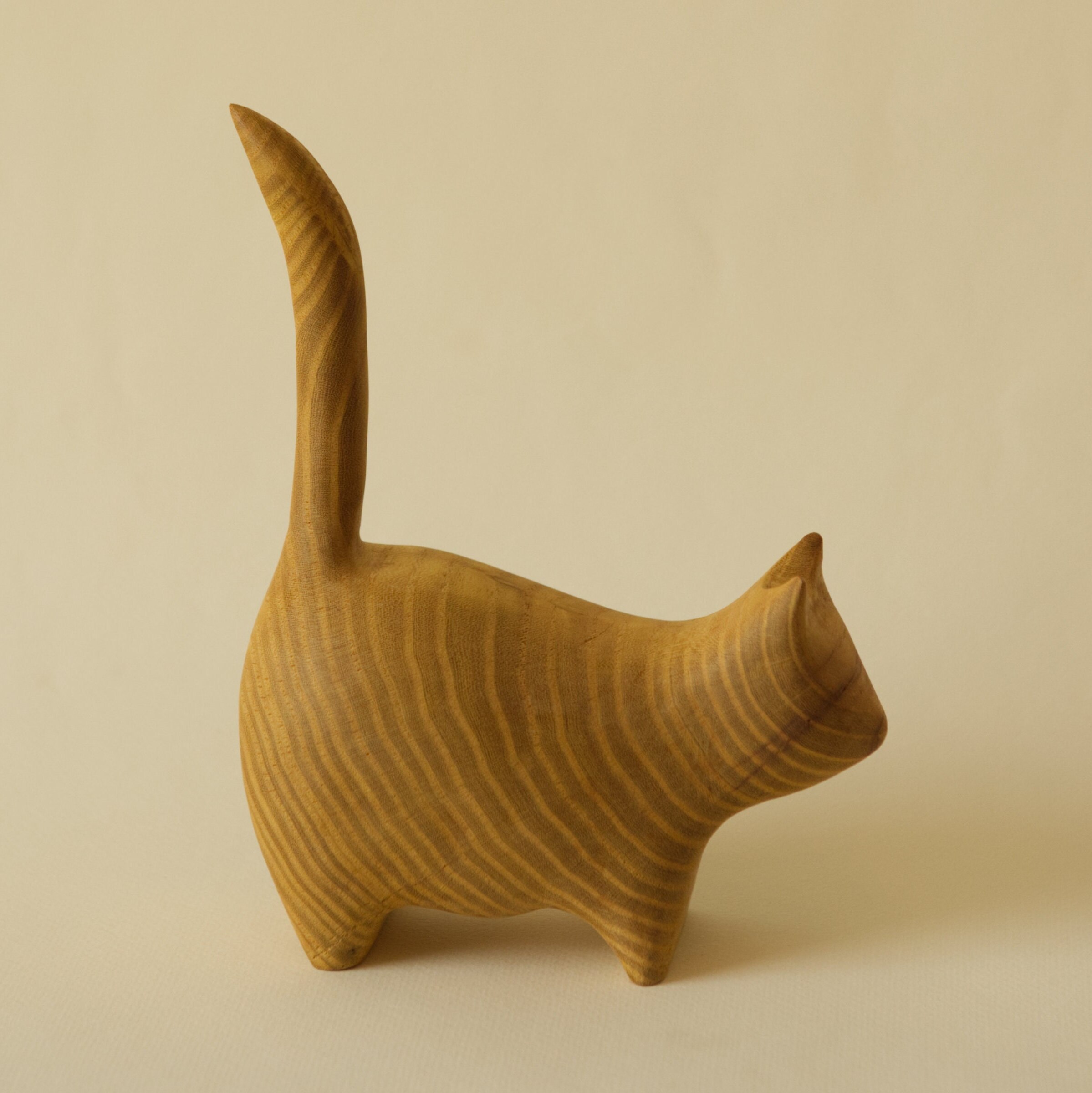 Sculpture of Cat Original Sculpture Catlovers - Etsy