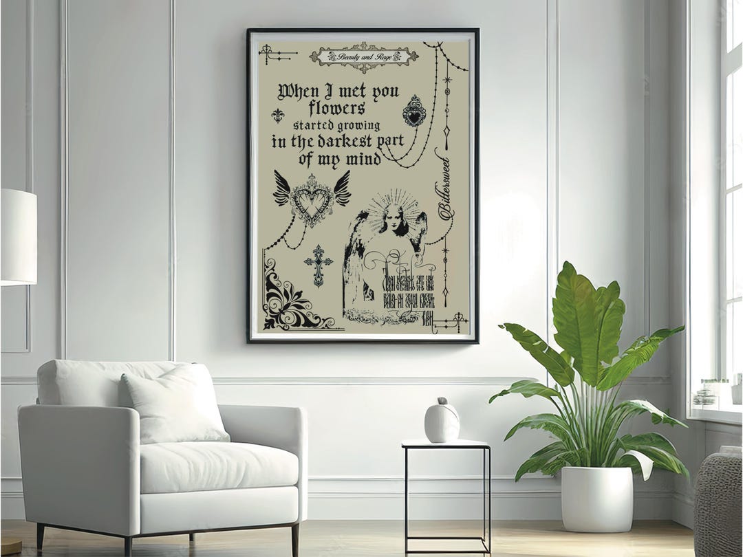 Gothic Poster - Etsy