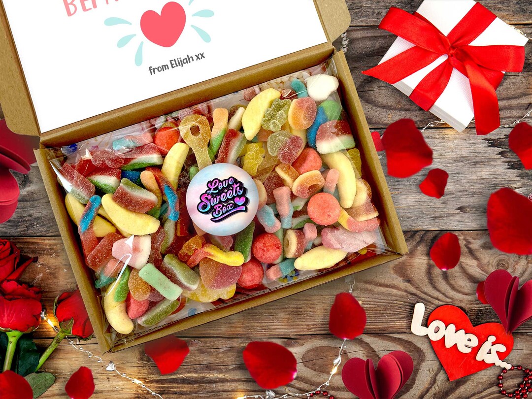Valentines Day Pick and Mix Box, Letter Box Sweets, Letter Box, Letter ...
