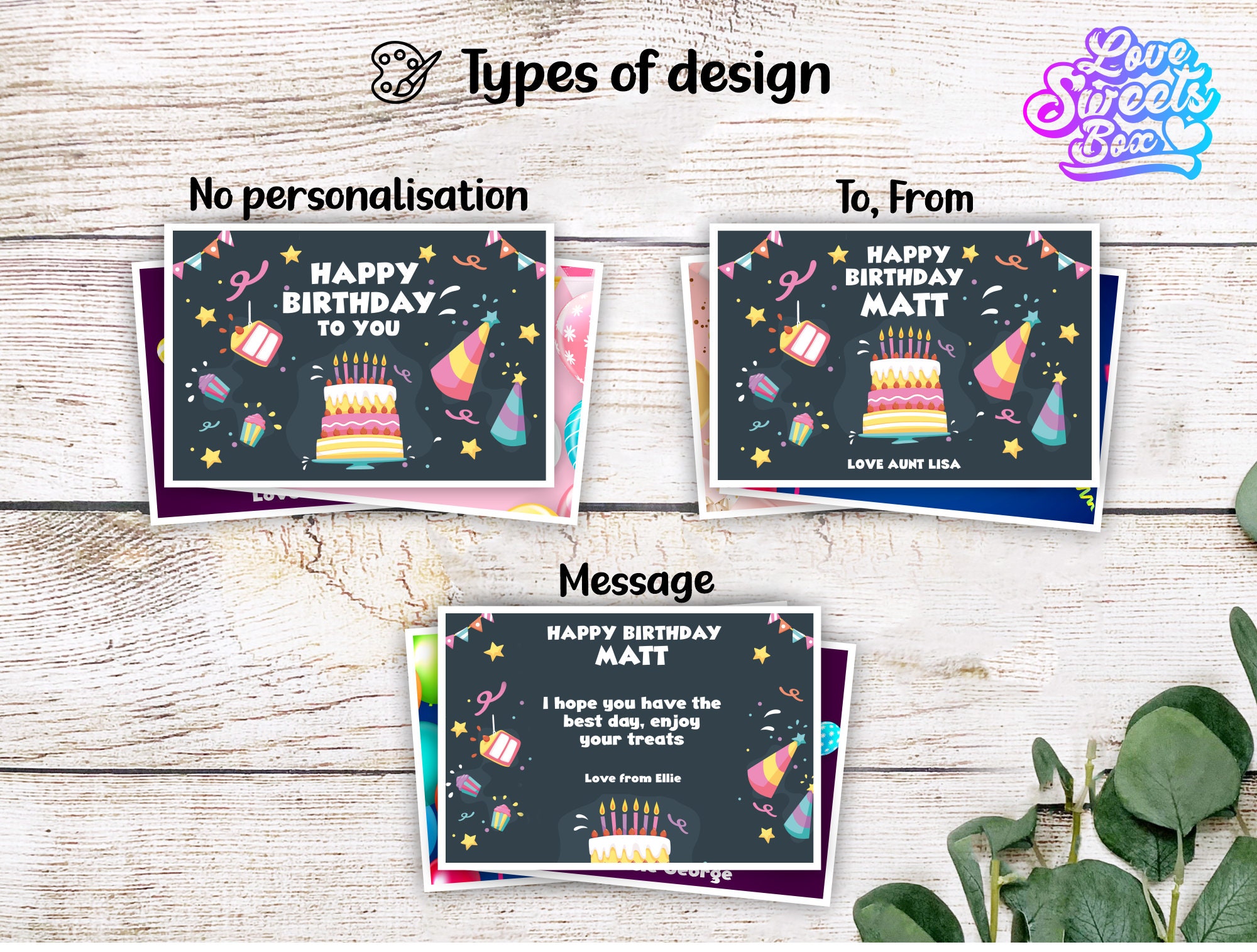 Sweet Box Pick and Mix Letter Box Sweets Pick and Mix - Etsy