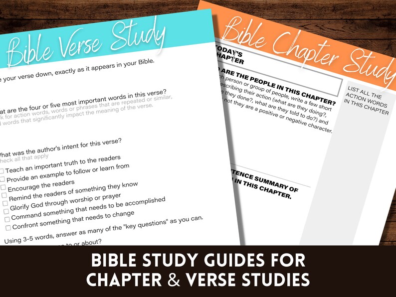 Spiritual Growth Starter Pack Printable Bible Study, Prayer, Gratitude ...