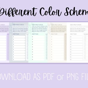 Christian Planner Pages | Daily and Weekly | Printable and Digital ...