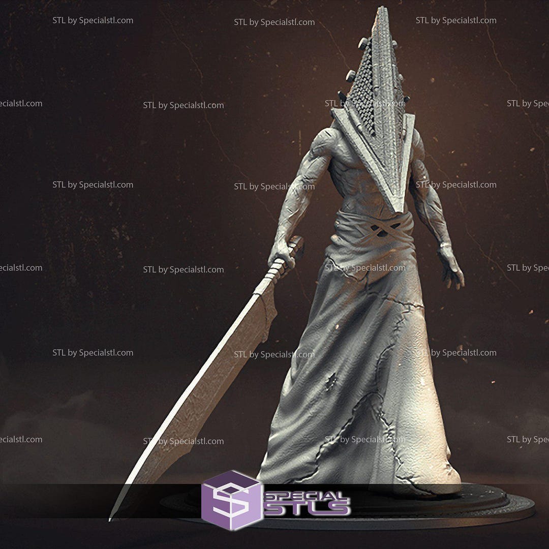 Pyramid Head Silent Hill Figure Diorama Resin Game - Etsy