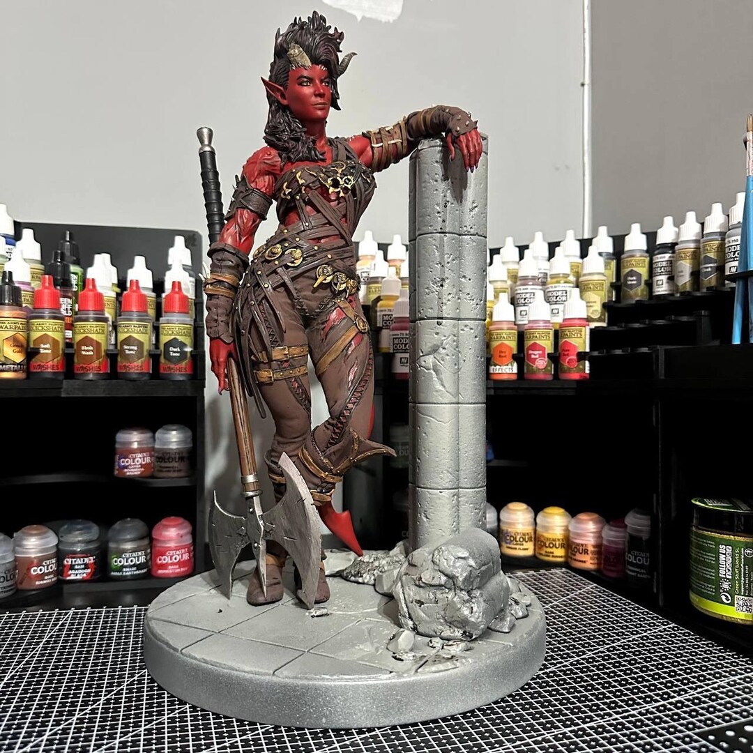 Baldur's Gate 3 Karlach Figures Videogames - Etsy