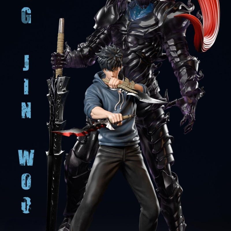 Sung Jinwoo Action Figure - Etsy