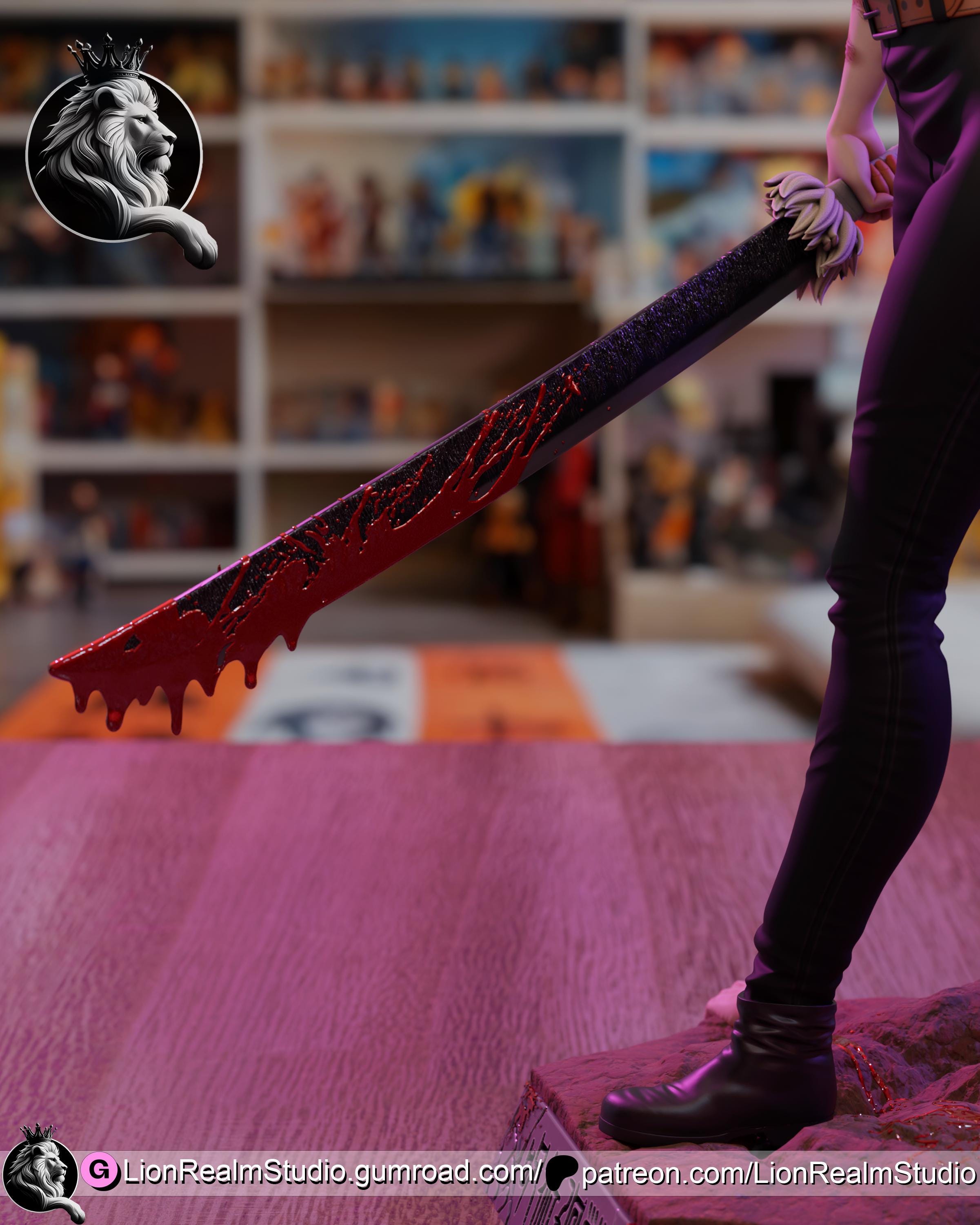 Maki Jujutsu Kaisen Figure Diorama Manga Anime - Etsy