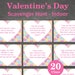 Valentine's Day Scavenger Hunt for Kids Valentine Gift Indoor Hunt ...