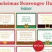 Christmas Scavenger Hunt for Kids Holiday Indoor Hunt Clues Treasure ...